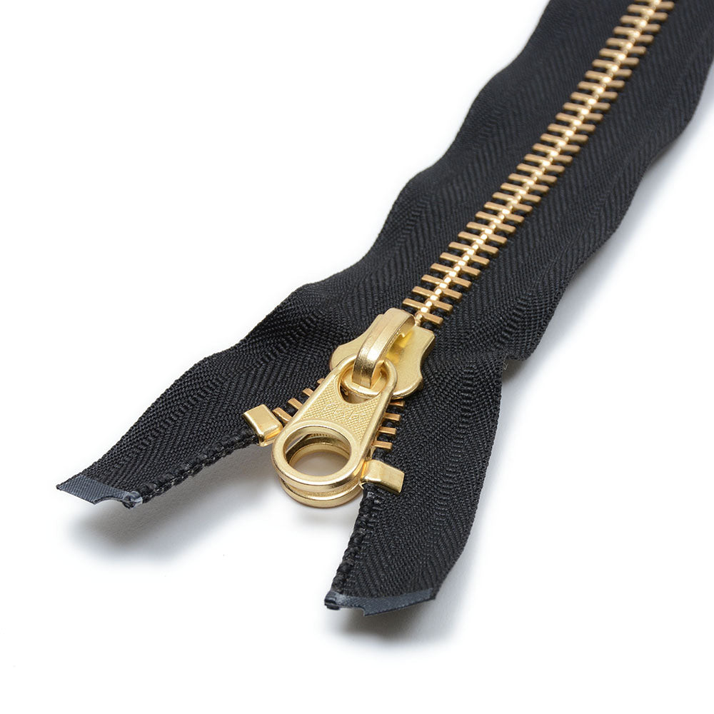 #10 36" Brass Zippers 2-Tab – Vision Fabrics