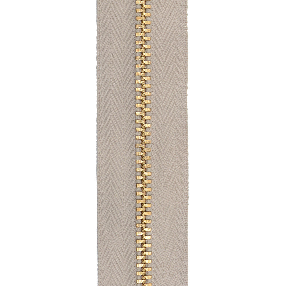 YKK #4 Brass Zipper Tape - Bei – Vision Fabrics